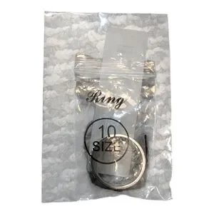 Accessories | New Men Womens Ring Sz 1 Silver Gold Color Chain Spin ...